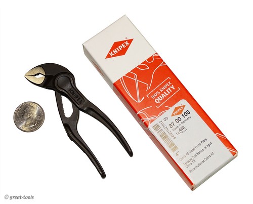 KNIPEX COBRA XS WATER PUMP PLIERS – baby cobras – mini tool – extra ...