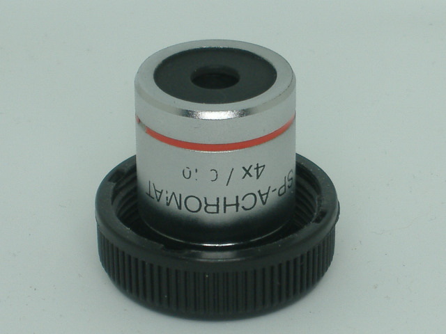 SP-ACHROMAT 4X/0.10 Microscope Objective (#26A) | eBay