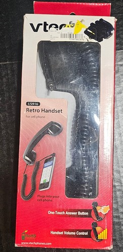 VTech LS916 Retro Handset Cell Phone Attachment Classic Phone Receiver ...