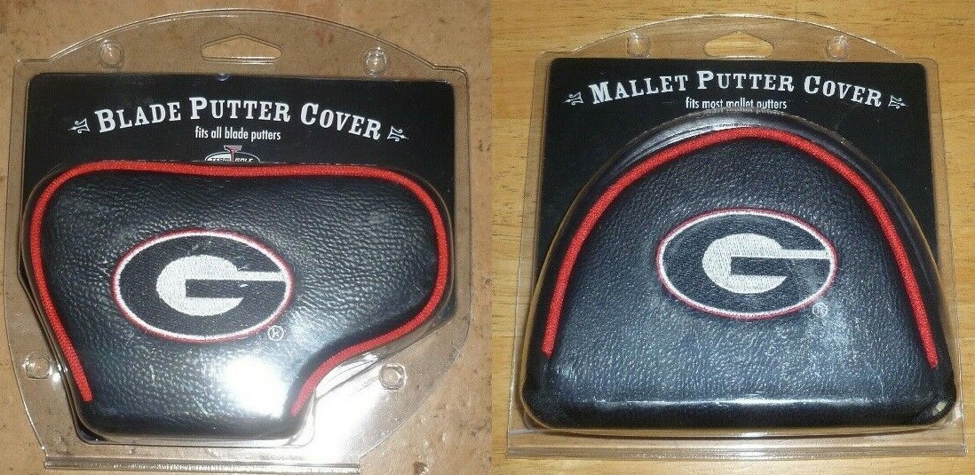 Georgia Bulldogs NCAA Blade or Mallet Putter Golf Club Headcover ...