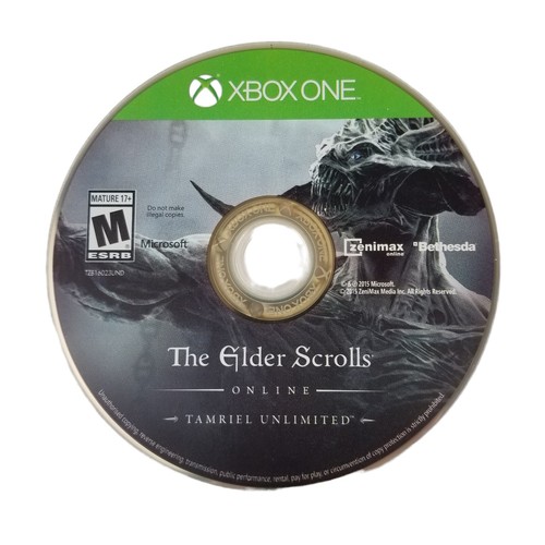 Disc Only The Elder Scrolls Online: Tamriel Unlimited (Microsoft Xbox ...