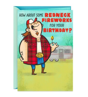 Hallmark Birthday Card ~ Musical Redneck Chorus | eBay