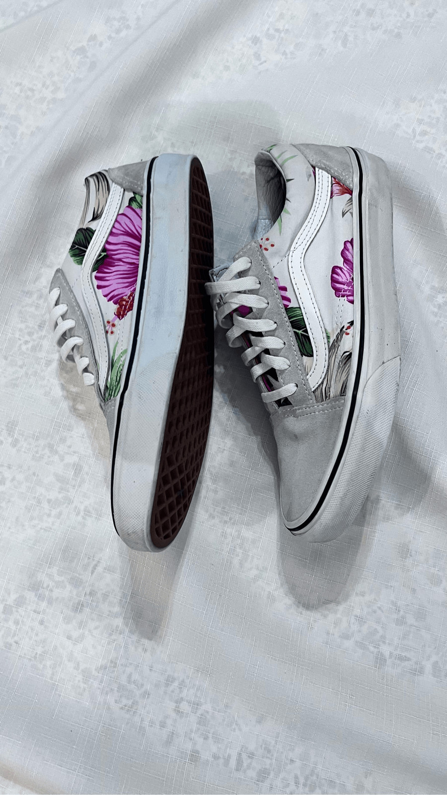 VANS OLD SKOOL ALOHA TROPICAL SKATE SHOES SNEAKERS M … - Gem