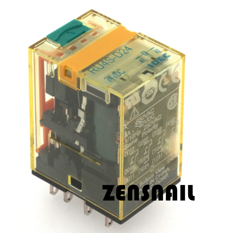 2PCS RU4S-D24 DC24V Relay 24V 6A 14PIN NEW | eBay
