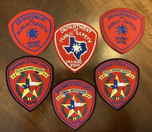 Texas Department Of Public Safety Patch Lot | eBay