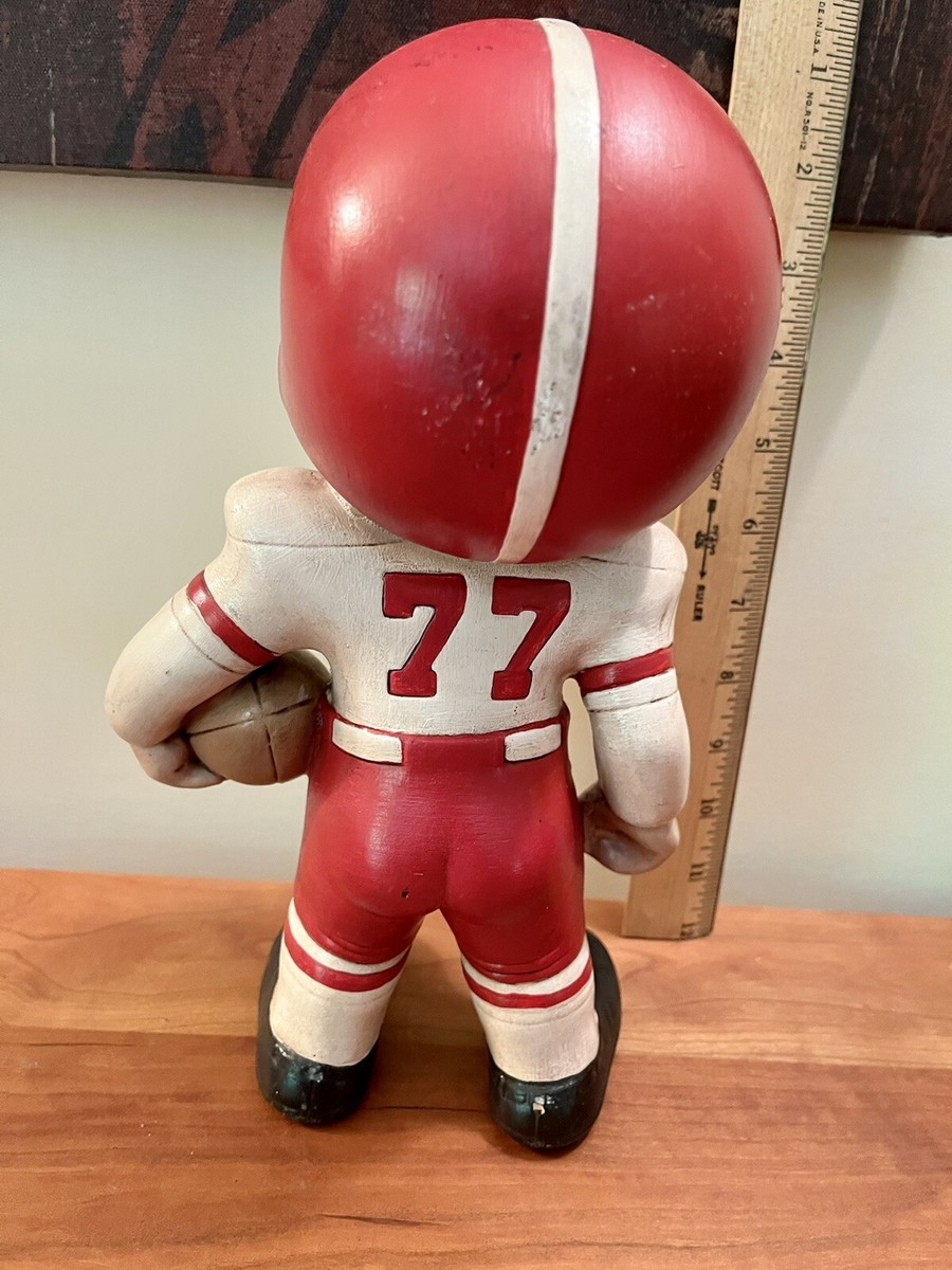 Ceramic Smiley Football Player