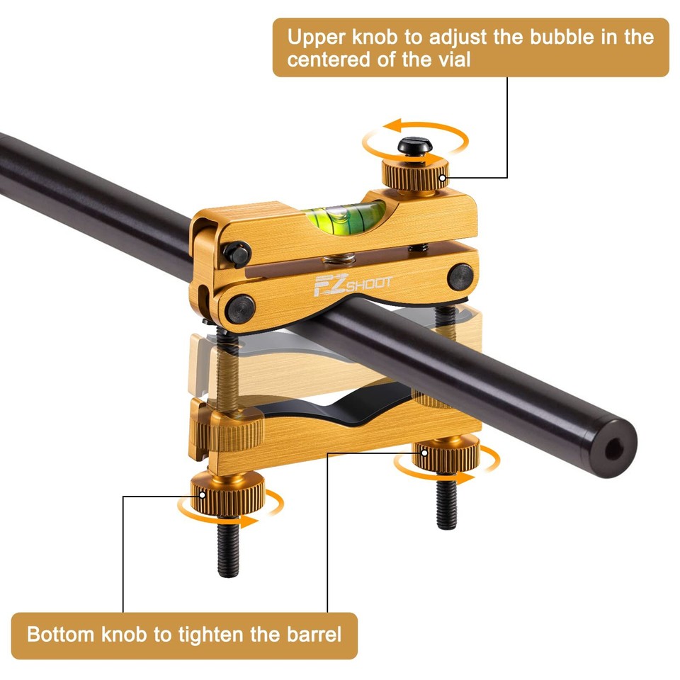 Scope Mounting Kit Universal Magnetic Rifle Scope Bubble Leveling Tool ...