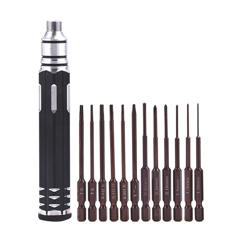 12 in 1 Screwdriver Set RC Repair Tool Kit Hexagon Socket for RC Car ...