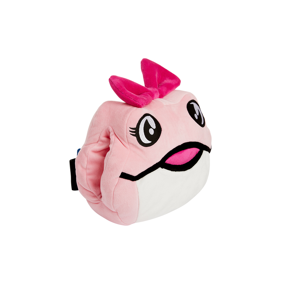 Hite Jinro Soju Pink Frog Toad Plush Hand Warmer for golf Korean design ...