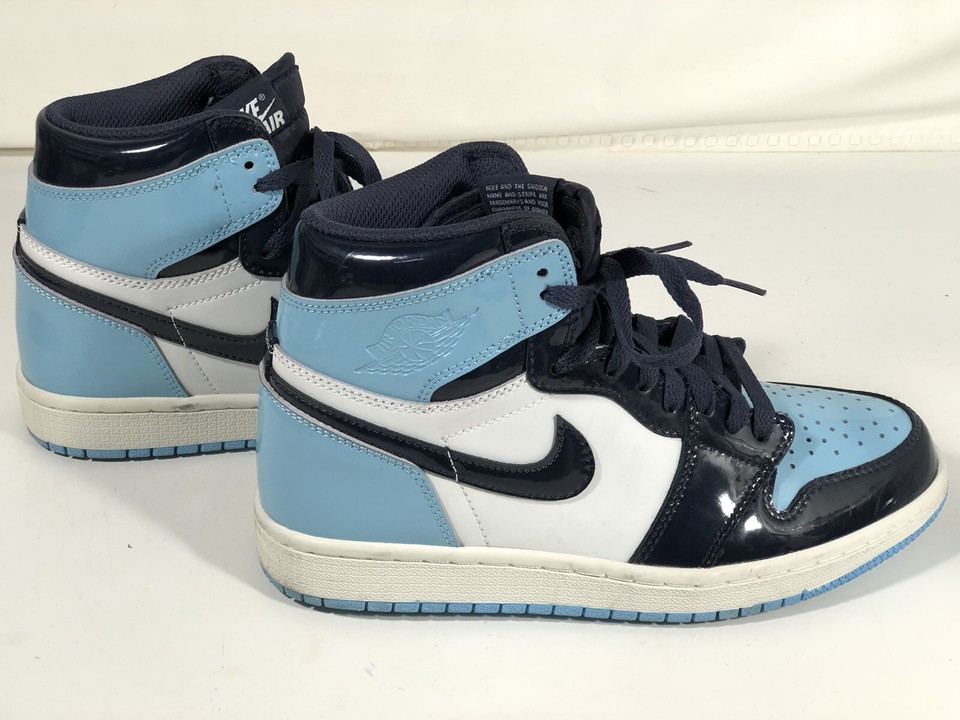 Nike Air Jordan 1 Retro High UNC Patent Leather CD0461-401 Size 7 | eBay