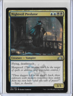 MTG Nightveil Predator Guilds of Ravnica (GRN) Uncommon Magic #191/259 ...