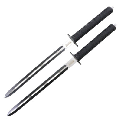Defender-Xtreme Full Tang 26" Sword Two Tone Blade Two Sword Set | eBay