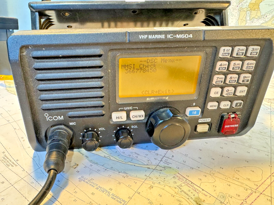Icom IC-M604 Ultimate High Performance Marine DSC VHF Marine Radio ...