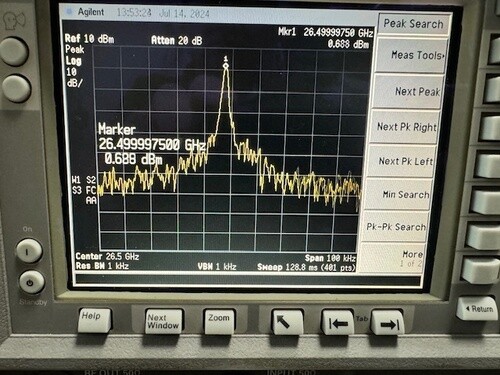 Agilent E4407B ESA-E SERIES SPECTRUM ANALYZER 9kHz-26.5GHZ TESTED | eBay