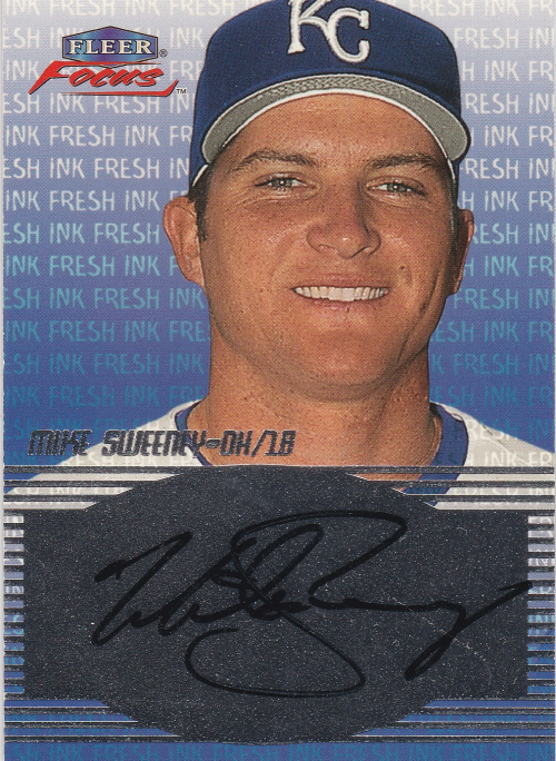 2000 Fleer Focus Fresh Ink #45 Mike Sweeney Auto - NM | eBay