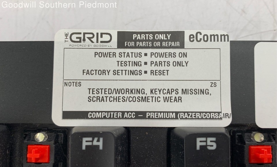 Logitech G610 (Y-B0008) Mechanical Gaming Keyboard - Parts, Read | eBay