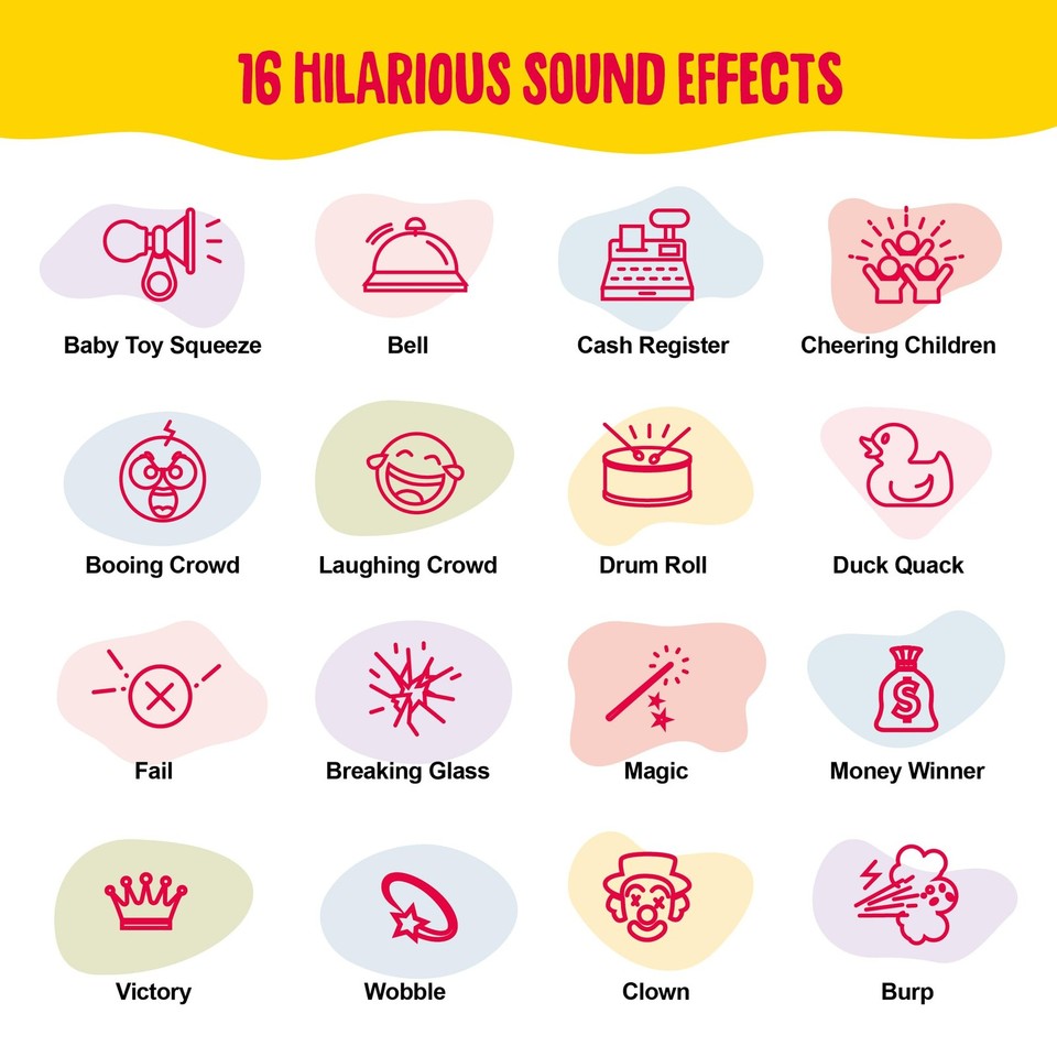 Sound Effects Machine - 16 Hilarious Sounds - Boys Noise Maker Prank ...