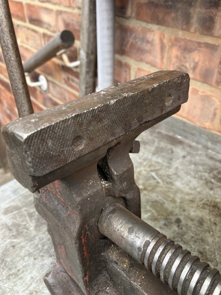 Record no75 heavy duty Rotating bench vice. With Anvil Mechanics Vice ...