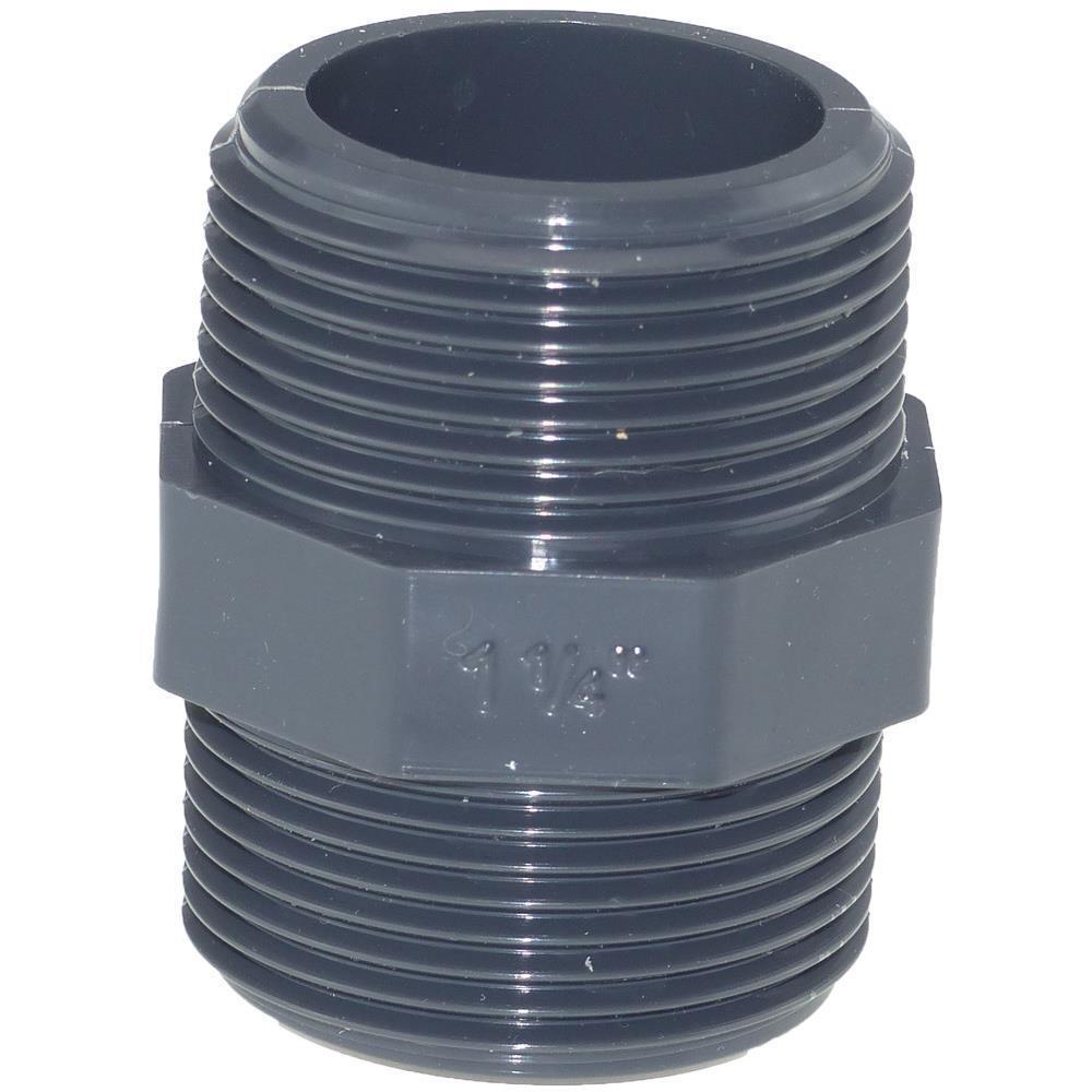 PVC Doppelnippel - PVC Reduziernippel viele Größen made in der EU | eBay