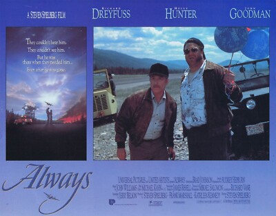 ALWAYS Original US Lobby Card 4 Richard Dreyfuss Holly Hunter John ...