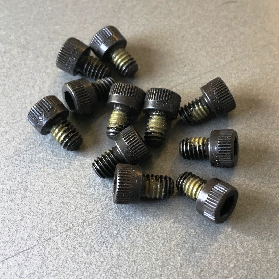 M-spec Screws 8-pack with FACTORY NYLON THREAD LOCK | eBay