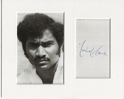 Nirmal Nanan cricket signed genuine authentic autograph signature UACC ...