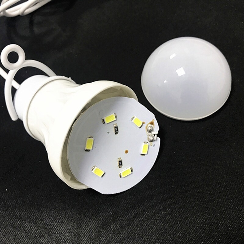 5V LED Light Portable Camping Lamp Bulb USB Powered LED Bulb | eBay