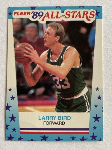 1989-90 Larry Bird Fleer All Star Sticker #10 | eBay