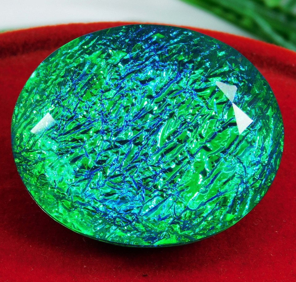 104.30 Ct Natural Monarch Fire Opal Doublet Oval Cut Loose Gemstone ...