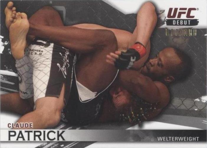 2010 Topps UFC Knockout - Claude Patrick #131 Silver /188 (RC) for sale ...