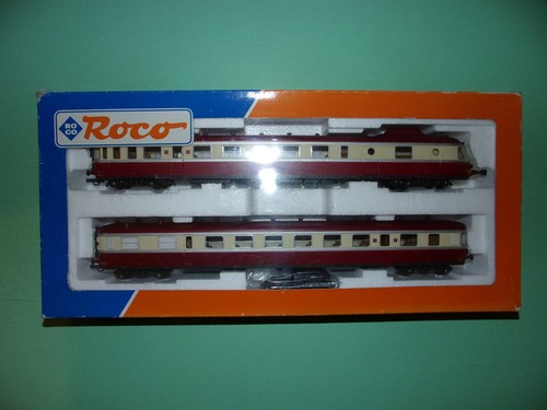 ROCO coffret autorail diesel RGP X2700 + remorque TEE 43033 NEUF | eBay