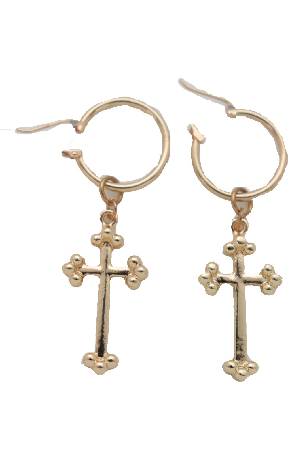 Women Gold Metal Religious Fashion Jewelry Dangle Earrings Christian ...