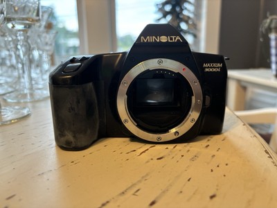 Minolta Maxxum 3000i 35mm SLR Film Camera Body Only *Tested* | eBay