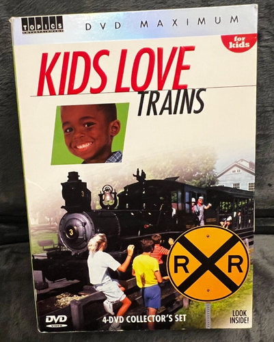 Topics' Kids Love Trains collection-4 DVD collector's set | eBay