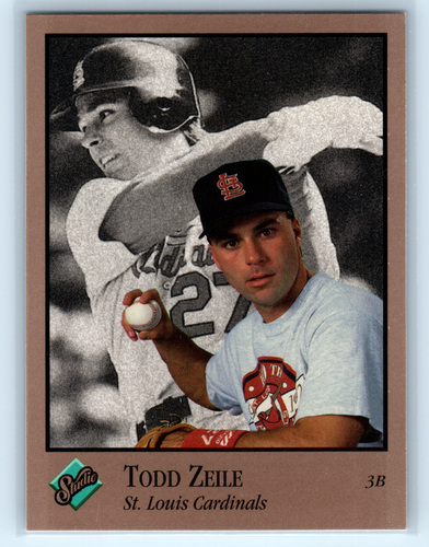 1992 Studio #100 St. Louis Cardinals Todd Zeile Baseball | eBay