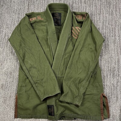 Sanabul Gi Adult A2 Green Jacket Heavy Jiu-Jitsu Performance | eBay