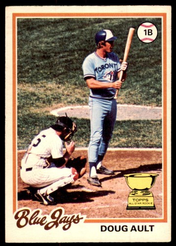 1978 O-PEE-CHEE. DOUG AULT TORONTO BLUE JAYS #202 | eBay