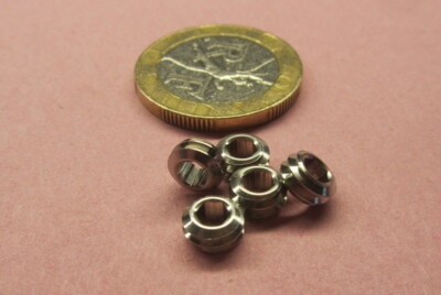 Stainless Steel, Hollow Jam Set Screws, 1/4"-20 x 1/8" Height, 10 ...