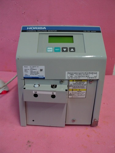 Horiba CS-100 Series Chemical Solution Monitor CS-159ESF1-25-SU-P | eBay