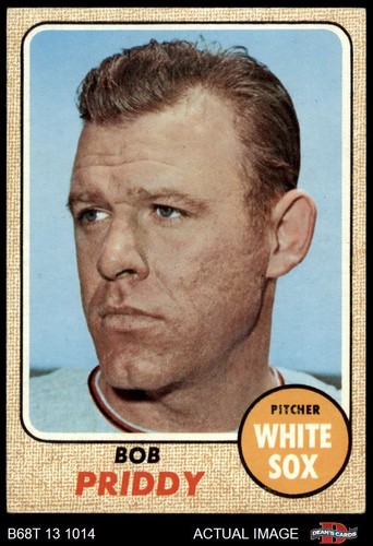 1968 Topps #391 Bob Priddy White Sox 3.5 - VG+ | eBay