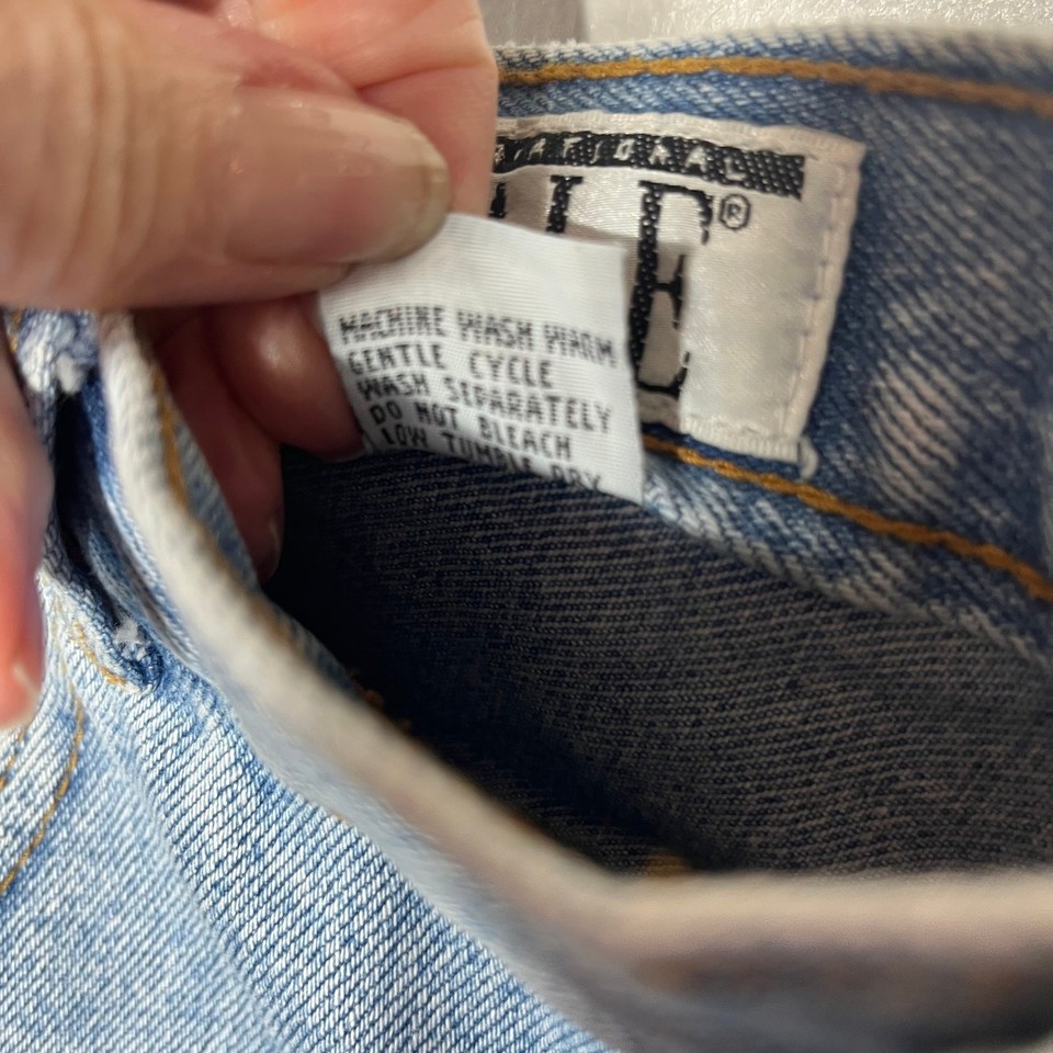 International Male Shorts VTG 90s Light Wash Hi Rise Mom Denim Jean ...