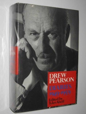 Drew Pearson Diaries 1949-1959 by Tyler Abell Hardcover 0030014263 ...