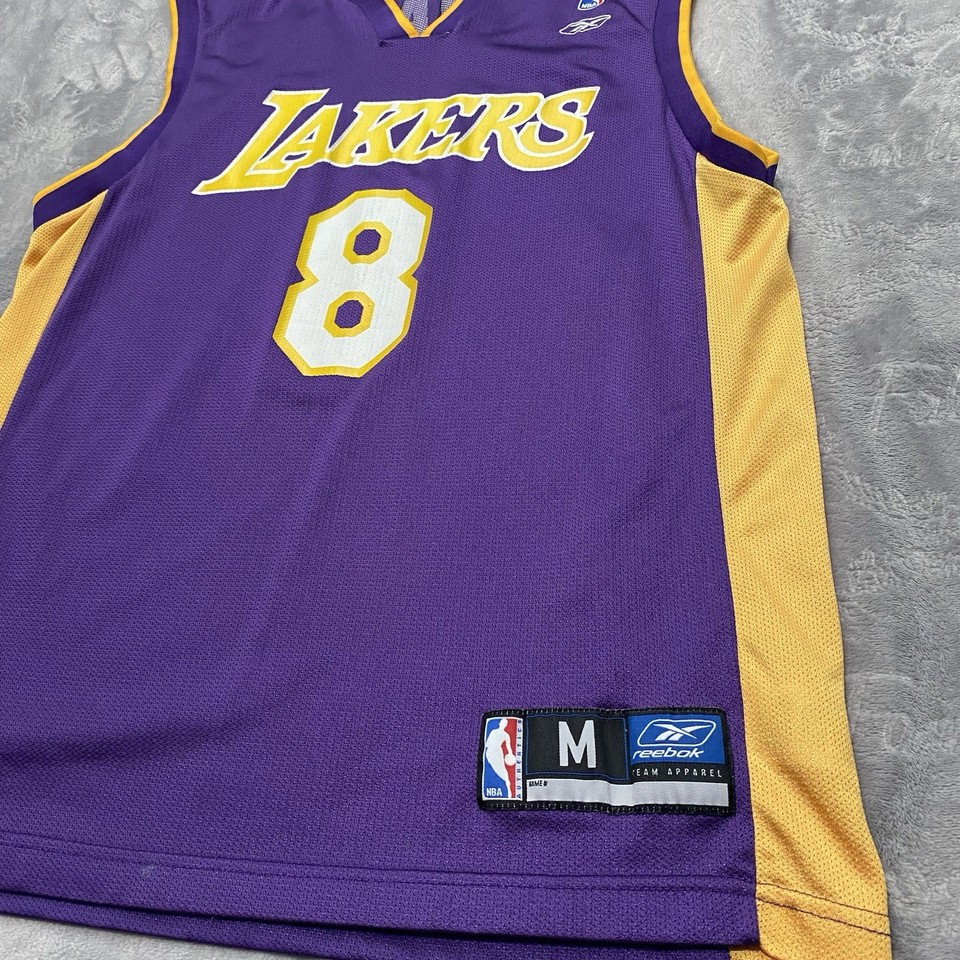 Vintage Kobe Bryant Los Angeles Lakers Reebok Jersey Size Medium | eBay