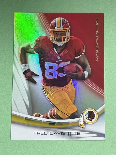 Fred Davis 2013 Topps Platinum Washington Redskins #49 T305 | eBay