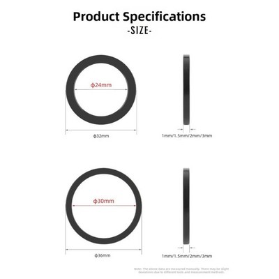 Integrated Hollow Aluminum Crank Washer 2430mm for Bicycle Bottom ...