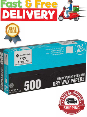 Member's Mark Heavyweight Wax Papers {12" X 10.75", 500 ct.} | eBay