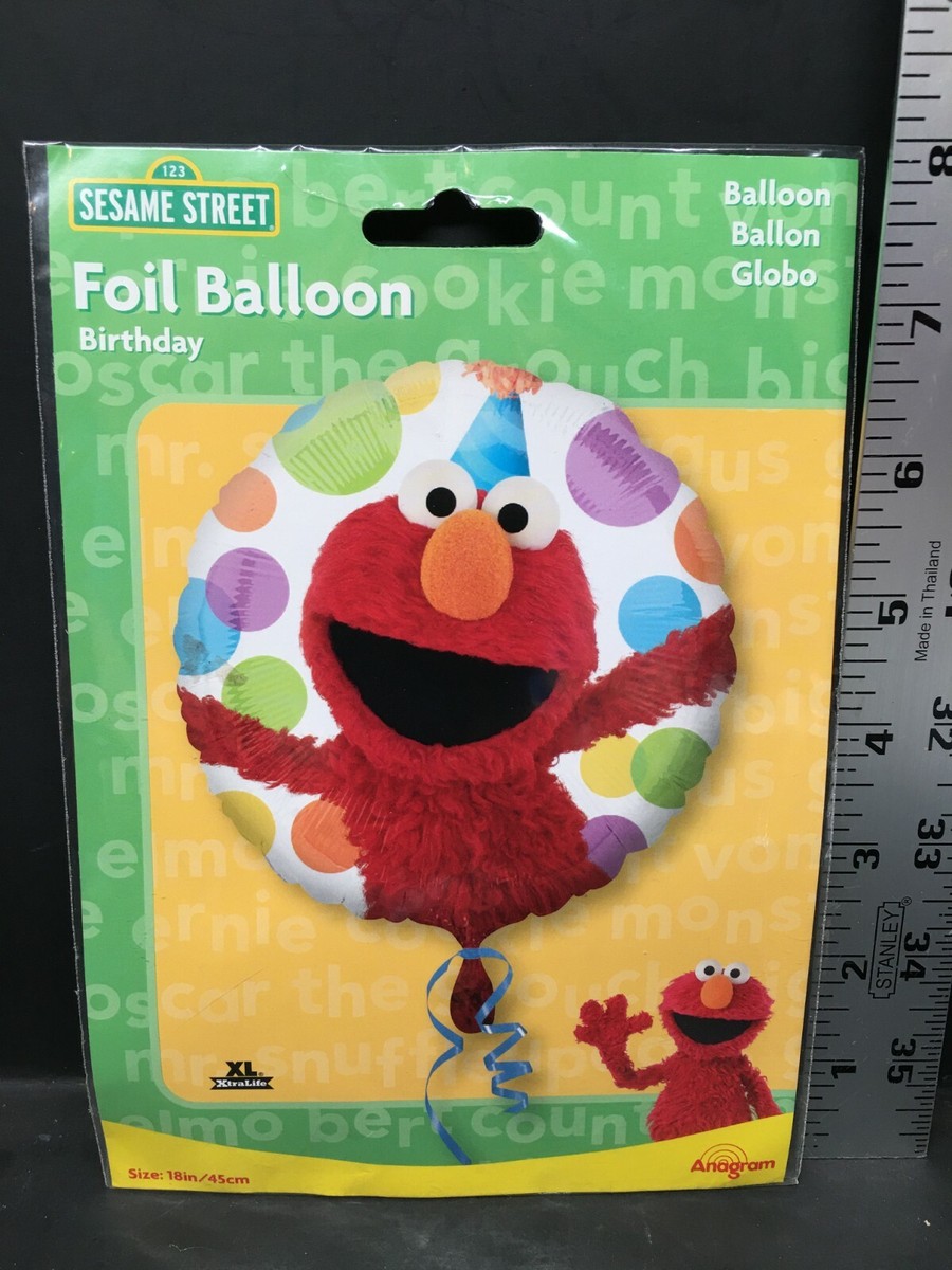 Elmo Happy Birthday Balloons