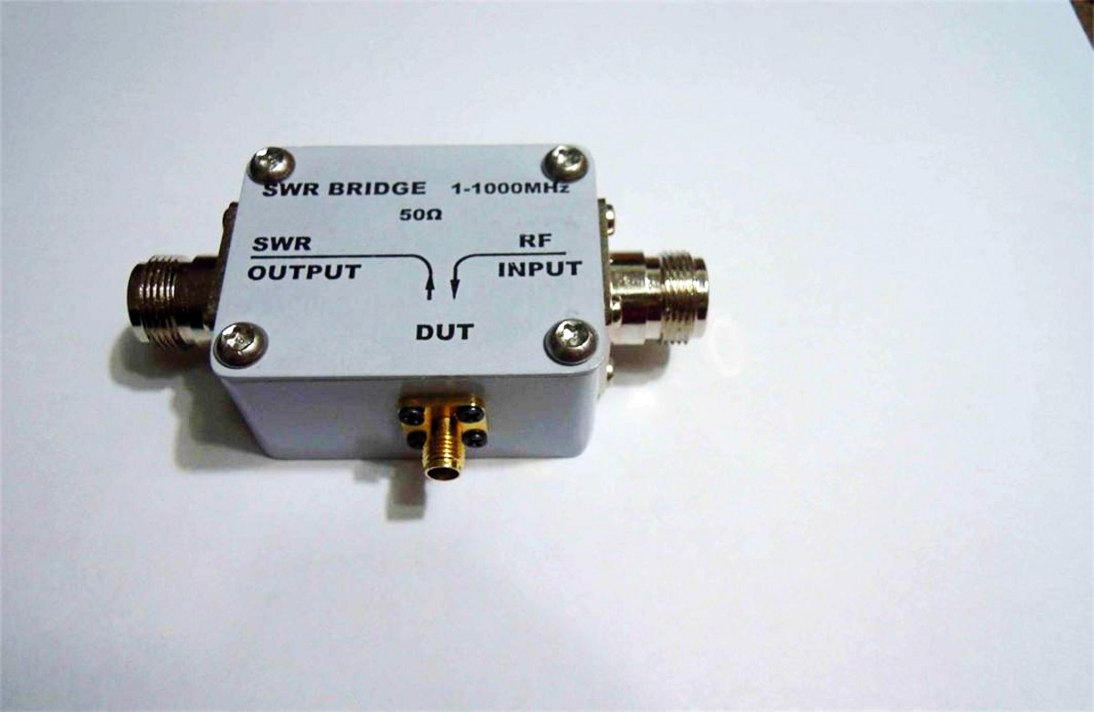 1MHz-1000MHz 1Ghz 50Ω VSWR Reflection Bridge SWR Bridge RF Directional ...