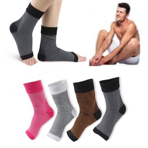 Nylon Soothe Relief Compression Socks Comprex Ankle Sleeves Women Men ...