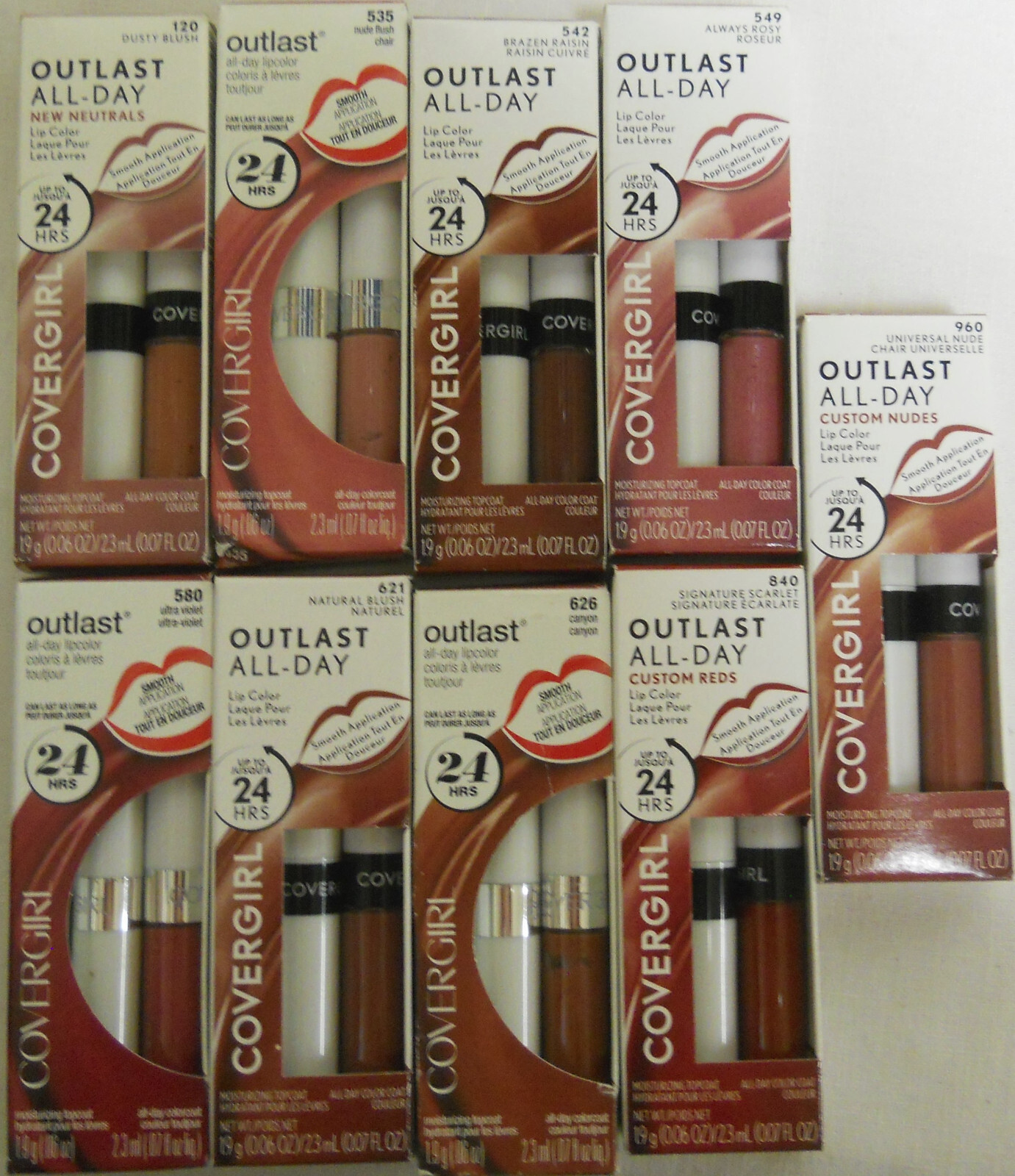 CoverGirlOutlast All-Day 24 Hour Lip Color (Choose Your Color) | eBay